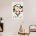 Together Personalized Love Heart Photo Collage Poster | Zazzle