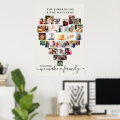 Together Personalized Love Heart Photo Collage Poster | Zazzle