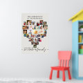 Together Personalized Love Heart Photo Collage Poster | Zazzle