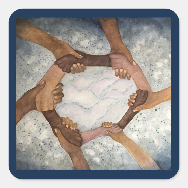 Together We Are One Sticker | Zazzle