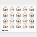 together we make a great team square sticker | Zazzle