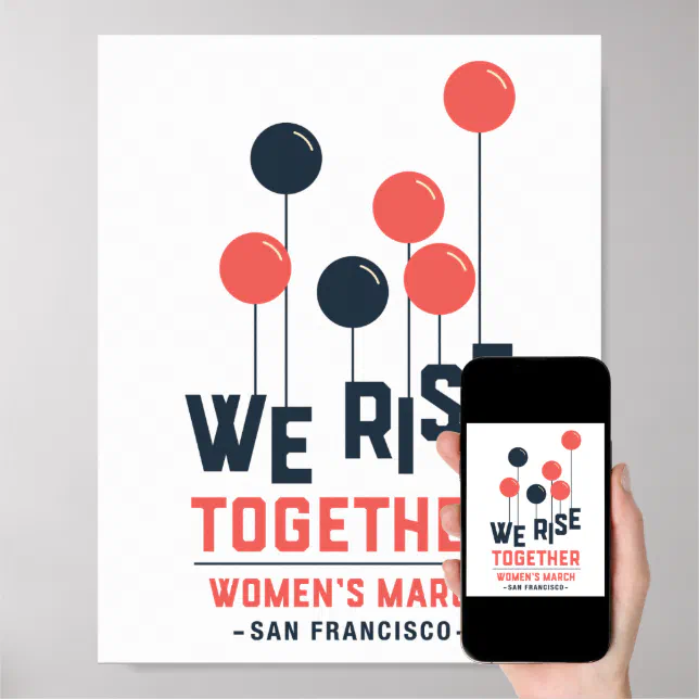 Together We Rise WMSF Poster | Zazzle