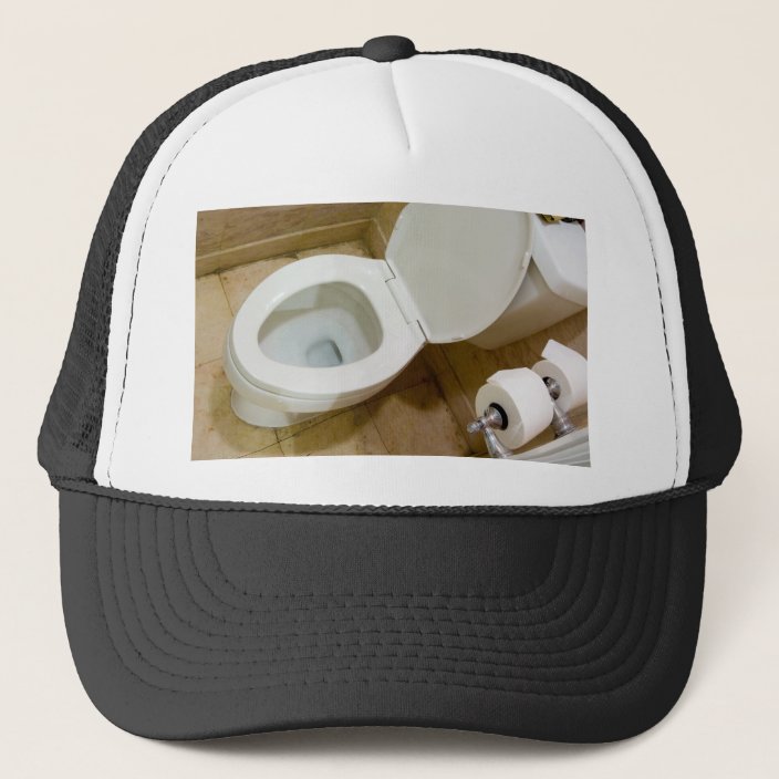 Toilet bowl trucker hat | Zazzle.com