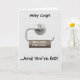 toilet paper "holy crap" 60th birthday card | Zazzle