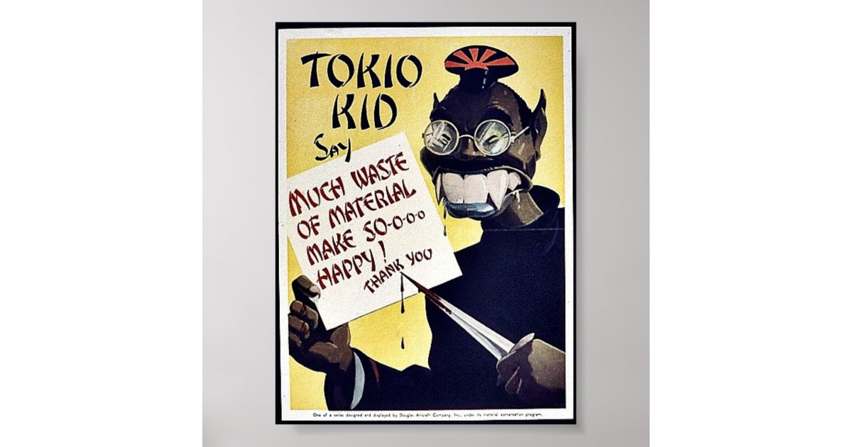 Tokio Kid Poster | Zazzle