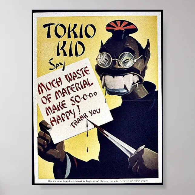 Tokio Kid Poster | Zazzle