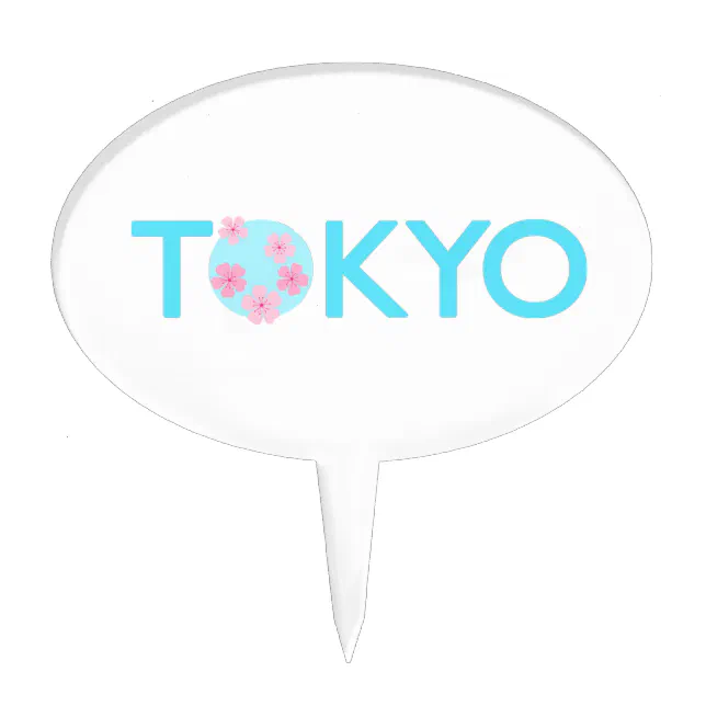 Tokyo Cake Topper | Zazzle