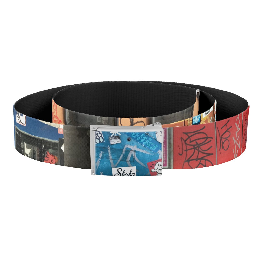 Tokyo Graffiti Design Belt 01 | Zazzle