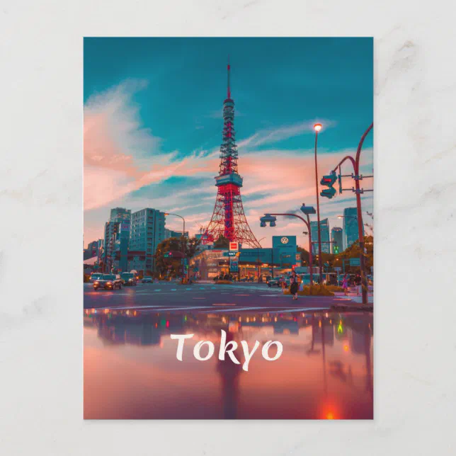 Tokyo Japan City Skytree Postcard | Zazzle