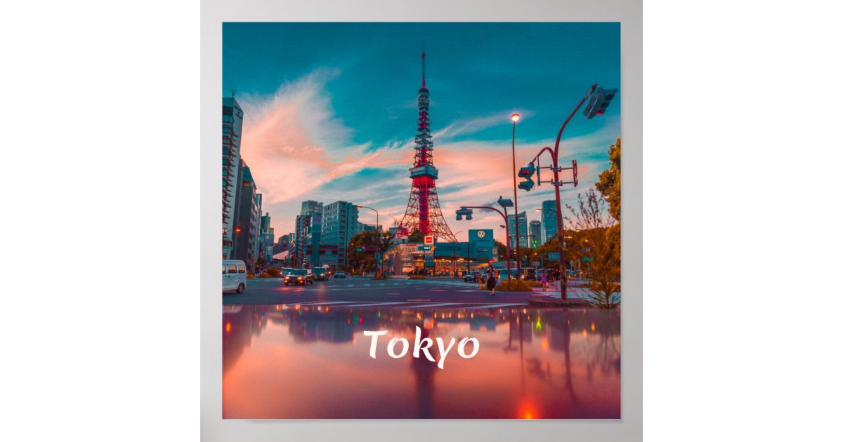 Tokyo Japan City Skytree Poster | Zazzle