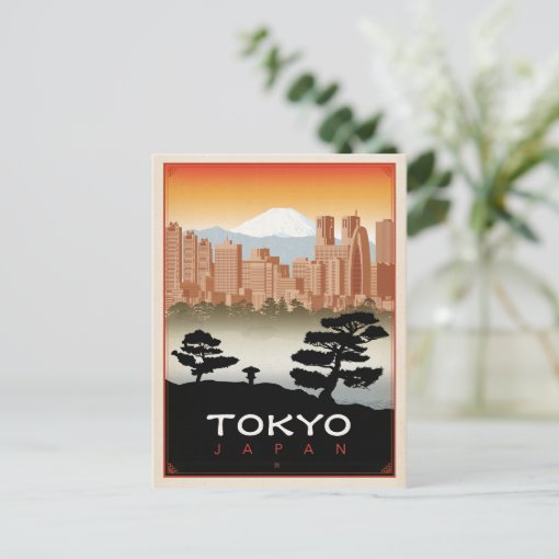 Tokyo, Japan Postcard | Zazzle