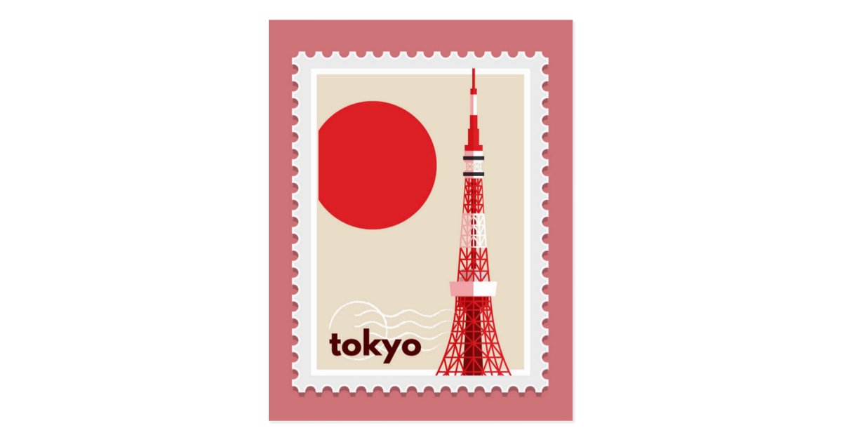 Tokyo Japan Postcard | Zazzle.com