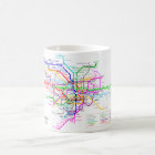 Tokyo Subway Map Mug | Zazzle.com
