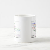 Tokyo Metro Map Coffee Mug | Zazzle