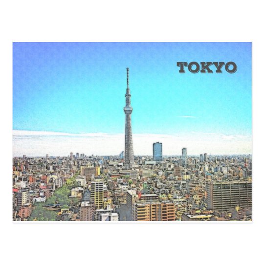Tokyo Postcard | Zazzle.com