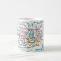 Tokyo Subway Map Mug | Zazzle
