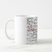 Tokyo Subway Map Mug | Zazzle