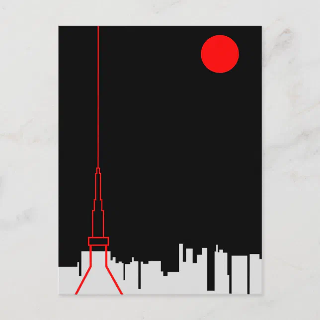 Tokyo Tower Postcard | Zazzle