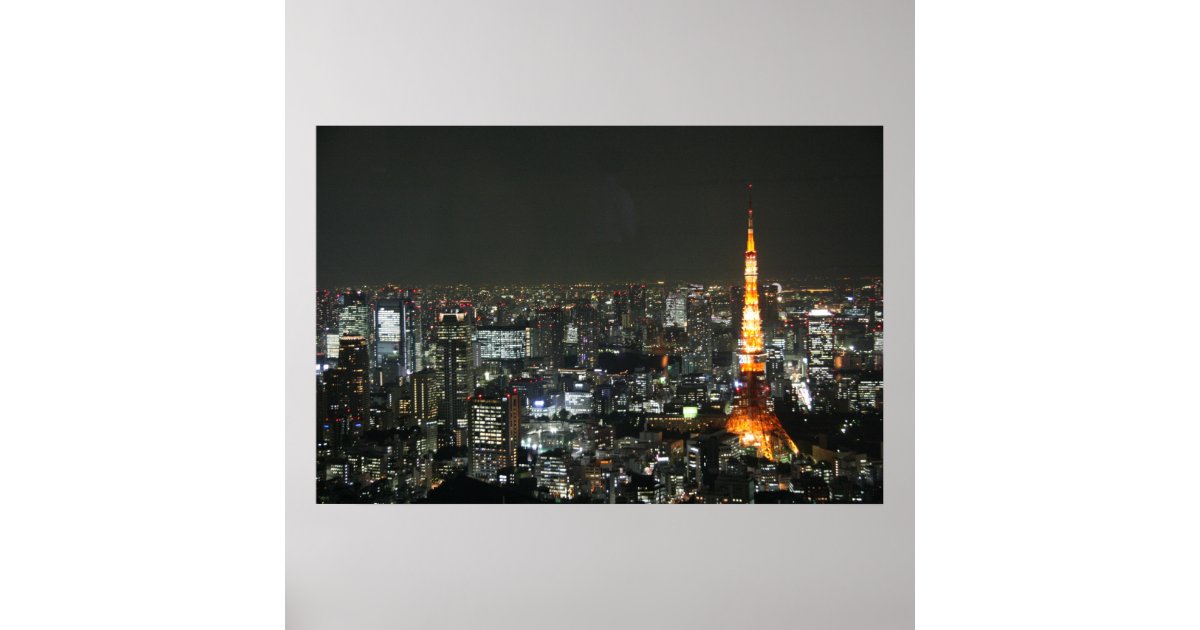 Tokyo Tower Poster | Zazzle
