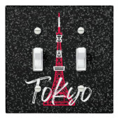Tokyo Tower Sketch of Minato, Tokyo, Japan Light Switch Cover | Zazzle