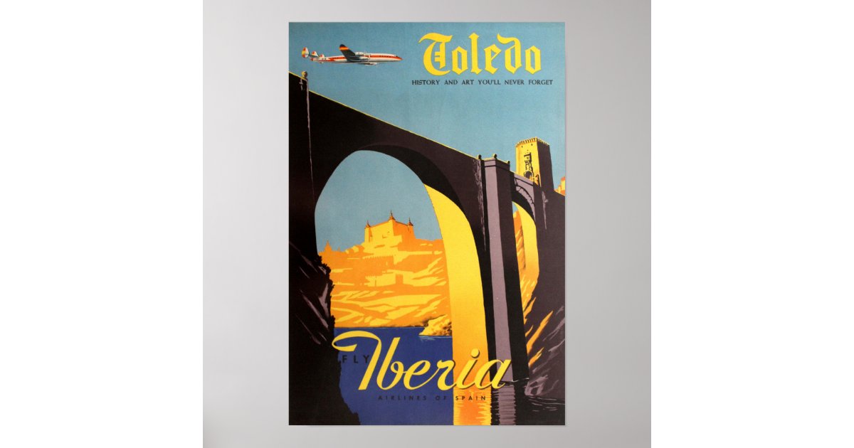 TOLEDO POSTER | Zazzle