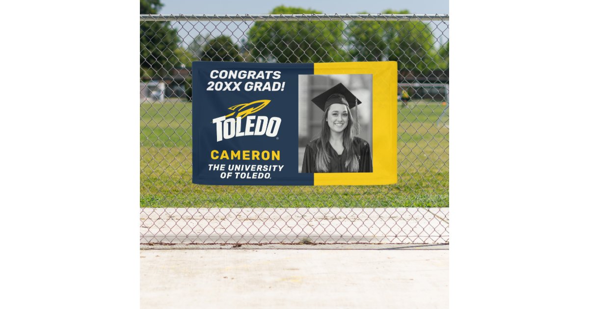 Toledo Rockets | Congrats Grad Banner | Zazzle