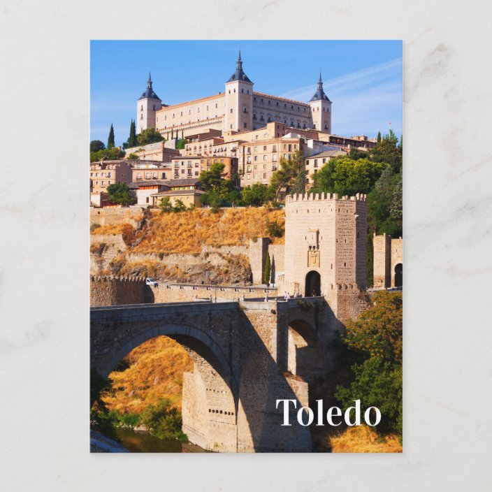 Toledo Spain postcard 2 | Zazzle.com