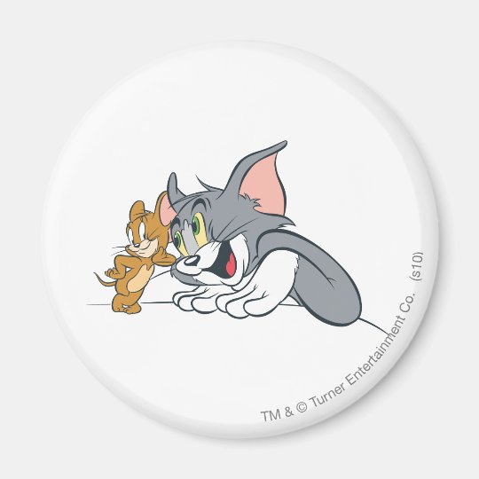 Tom and Jerry Best Buds Magnet | Zazzle.com