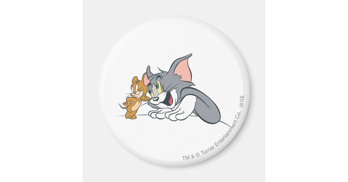 Tom and Jerry Best Buds Magnet | Zazzle