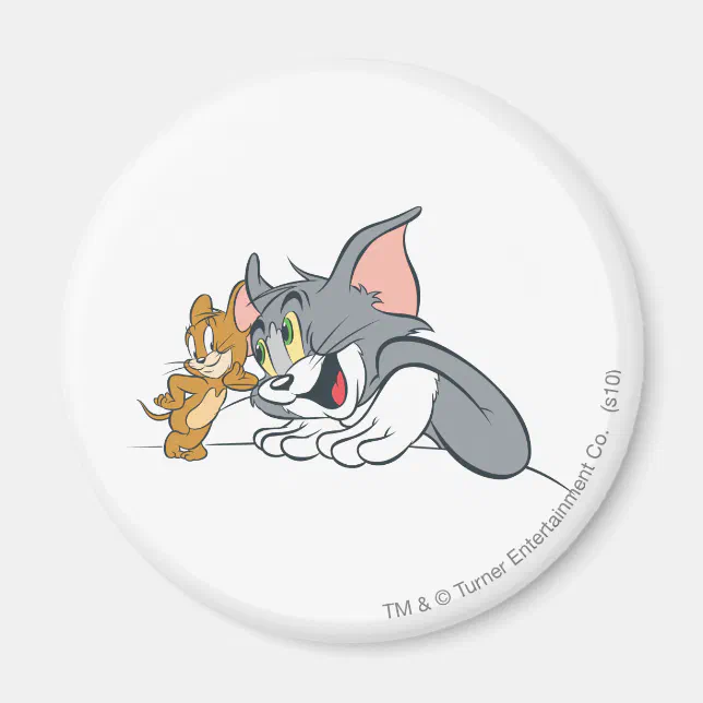 Tom and Jerry Best Buds Magnet | Zazzle