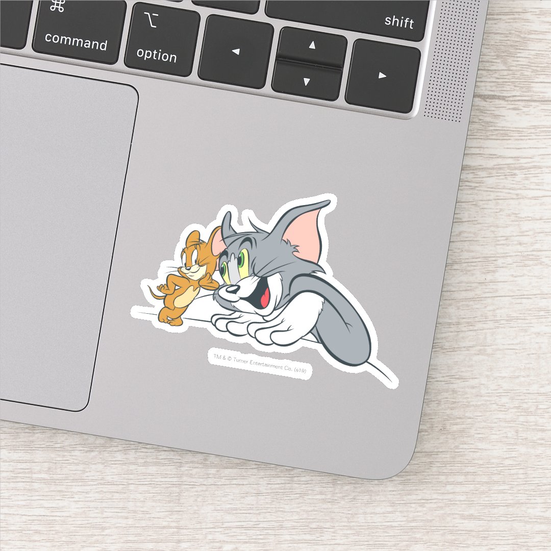 Tom and Jerry Best Buds Sticker | Zazzle