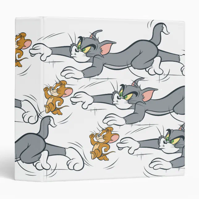 Tom and Jerry Chase Binder | Zazzle