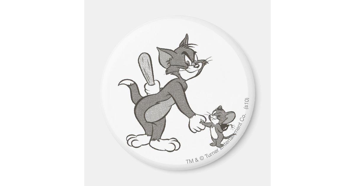 Tom And Jerry Deceitful Handshake Magnet | Zazzle