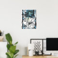 Tom and Jerry Grimey Poster | Zazzle