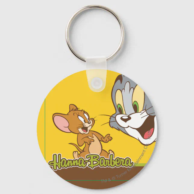 Tom And Jerry Keychain | Zazzle