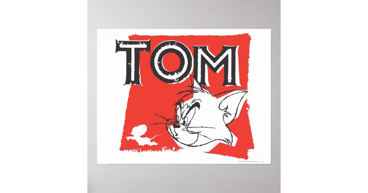 Tom and Jerry Mad Cat Poster | Zazzle