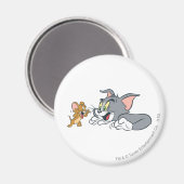 Tom and Jerry Make Faces Magnet | Zazzle