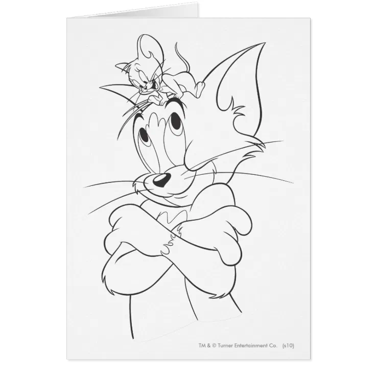 Tom and Jerry On Head | Zazzle