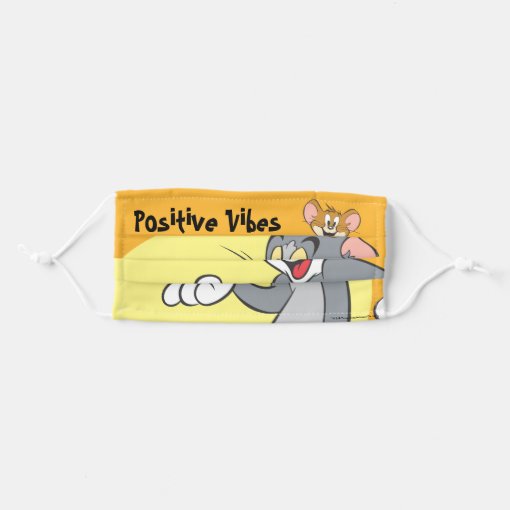 Tom and Jerry Pair Adult Cloth Face Mask | Zazzle