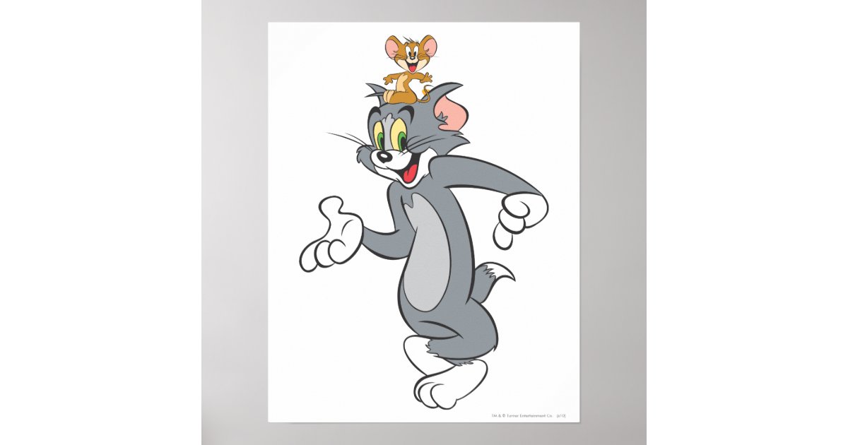 Tom and Jerry Pair Poster | Zazzle