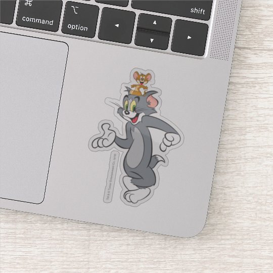 Tom and Jerry Pair Sticker | Zazzle.com