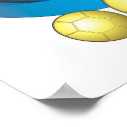 Tom and Jerry Soccer (Football) 5 Poster | Zazzle