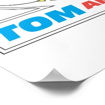 Tom and Jerry Soccer (Football) 8 Poster | Zazzle