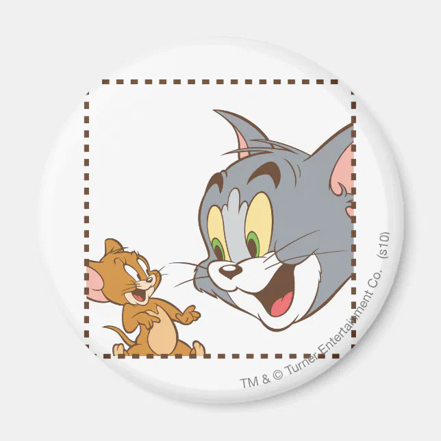 Tom and Jerry Stamp Magnet | Zazzle