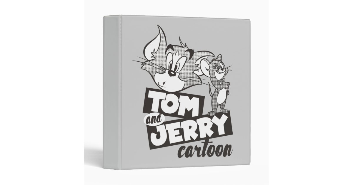 Tom And Jerry | Tom And Jerry Cartoon 3 Ring Binder | Zazzle