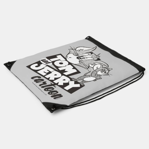 Tom And Jerry | Tom And Jerry Cartoon Drawstring Bag | Zazzle