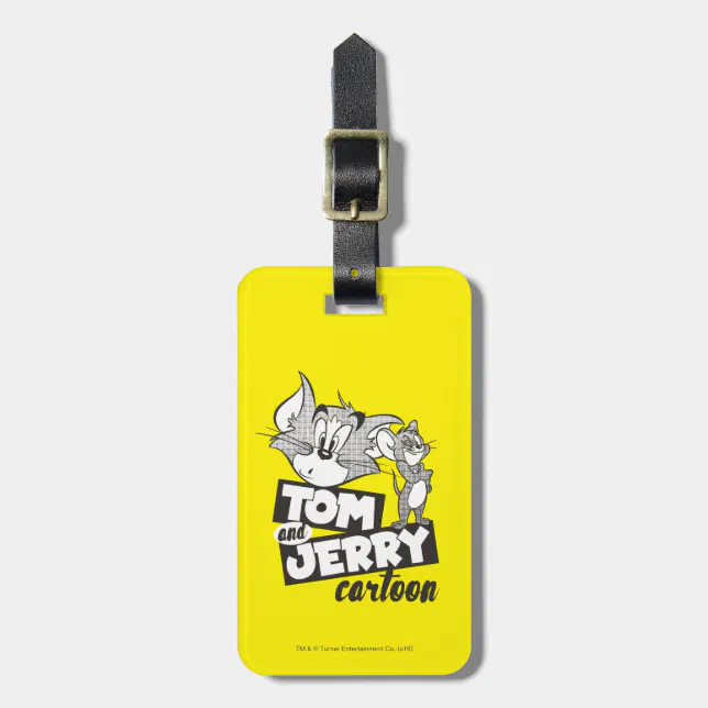 Tom And Jerry | Tom And Jerry Cartoon Luggage Tag | Zazzle