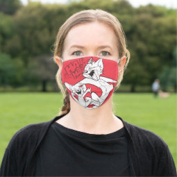 Tom And Jerry | Tom And Jerry Laughing Adult Cloth Face Mask | Zazzle