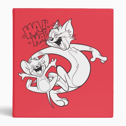 Tom And Jerry | Tom And Jerry Laughing Binder | Zazzle