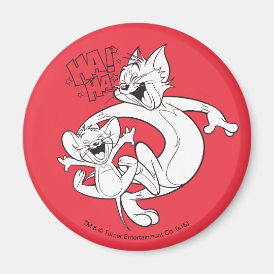 Tom And Jerry | Tom And Jerry Laughing Magnet | Zazzle.com